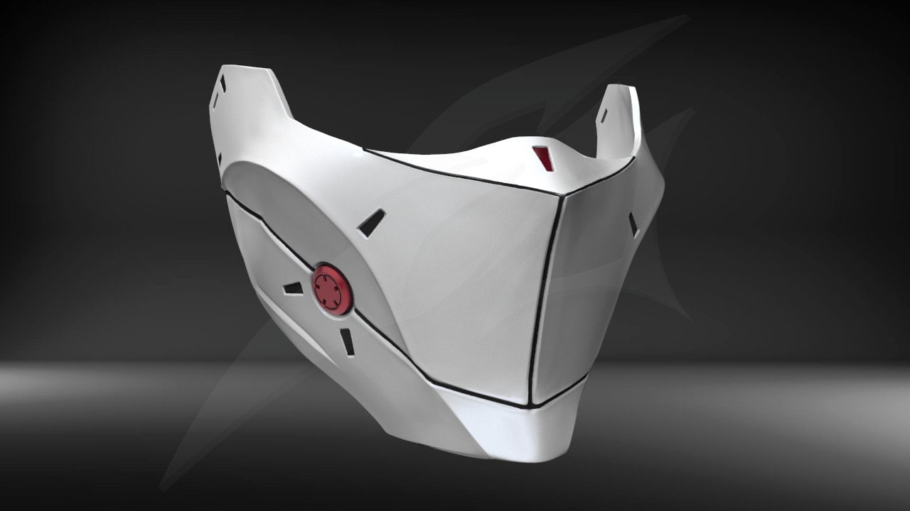 3D Model of Cyborg Mask - Etsy