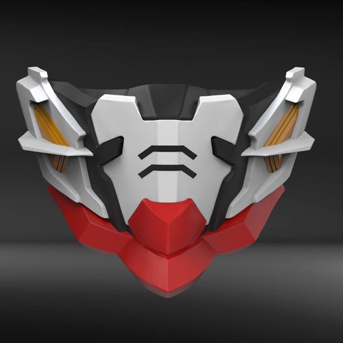 3D Model of Cyborg Mask V2 for 3dprint - Etsy