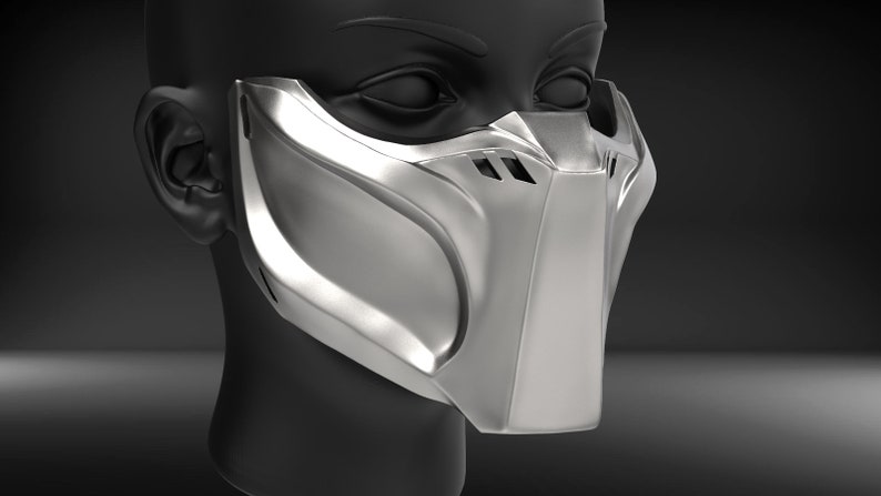 3D Model of Predator Mask for 3dprint | Etsy