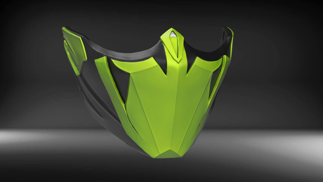 3D Model of Green Rider Mask for 3dprint - Etsy