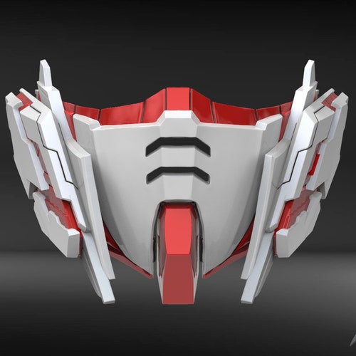 3D Model of Cyborg Mask V2 for 3dprint | Etsy