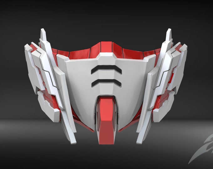 3D Model of Cyborg Mask V3 for 3dprint - Etsy