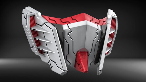 3D Model Mecha Mask V4 for 3dprint | Etsy
