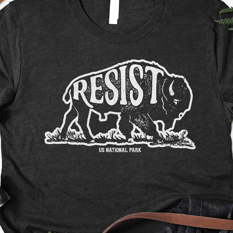 National Parks Resist T Shirt - Etsy
