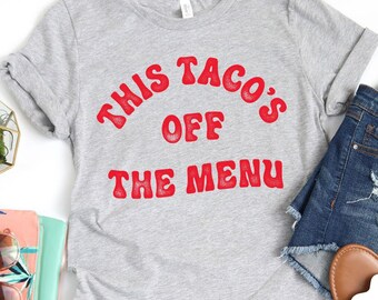 Off the Menu Shirt - Etsy