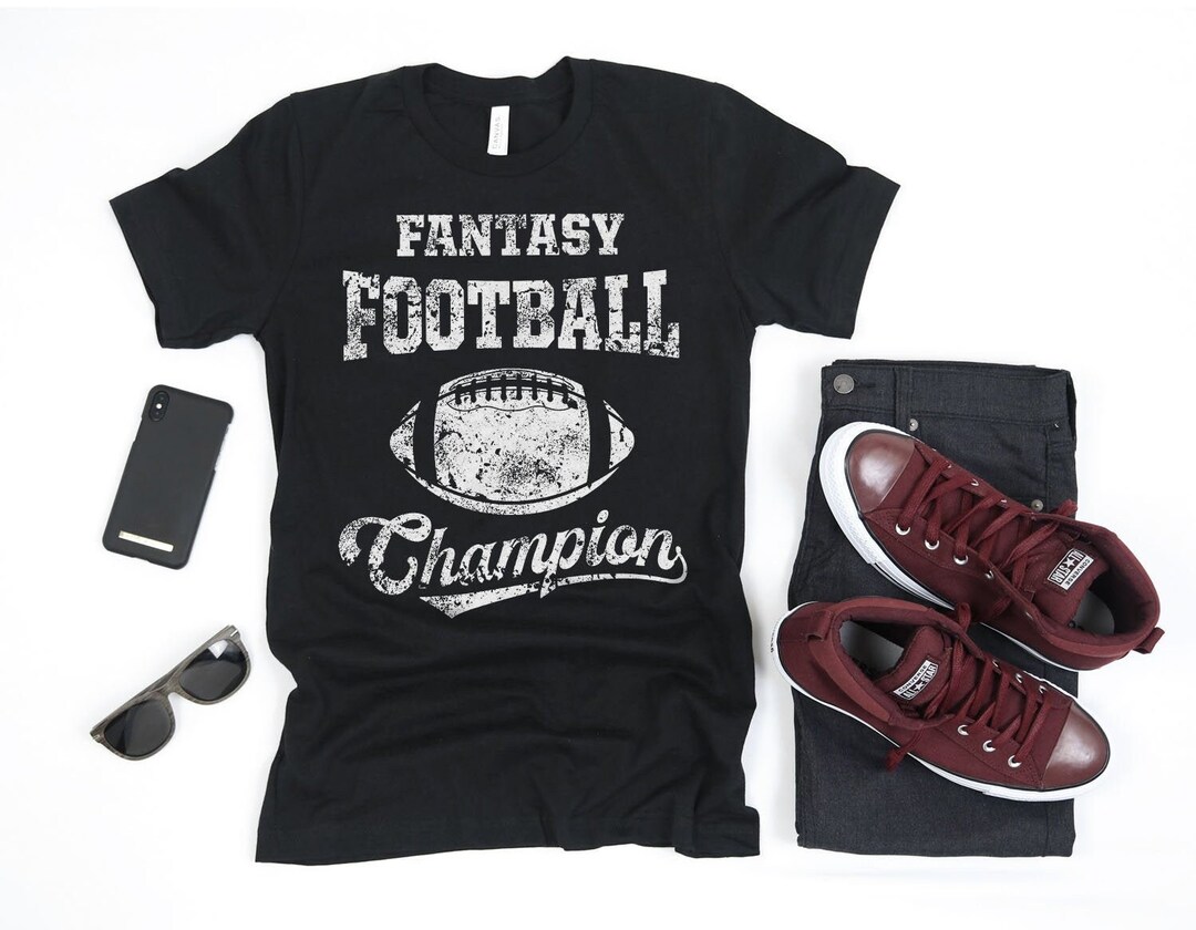 Fantasy Football Champion Shirt / Football Shirt / Sports Gift ...