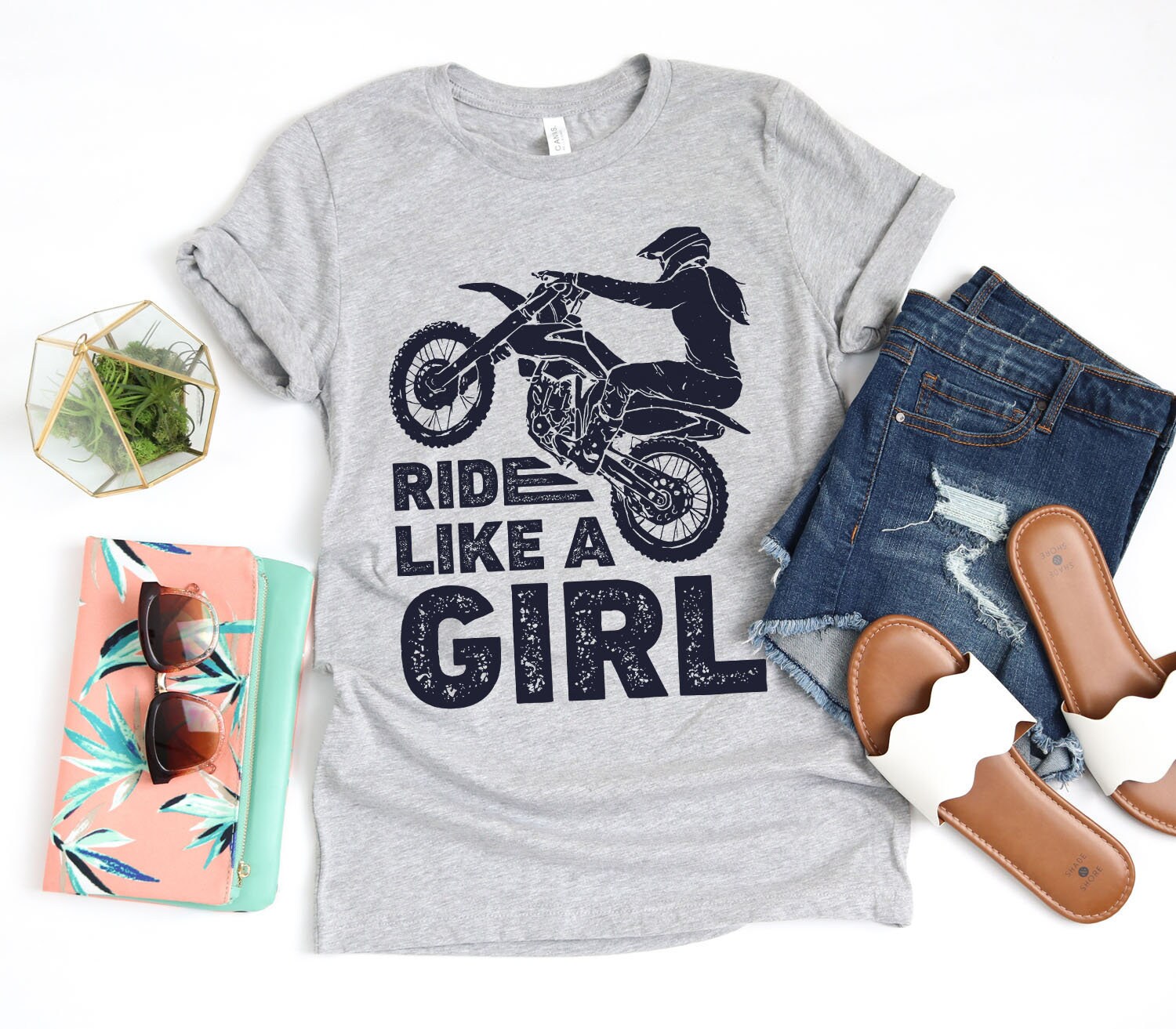 Ride Like a Girl Dirt Bike Shirt / Motor Bike Gifts / - Etsy