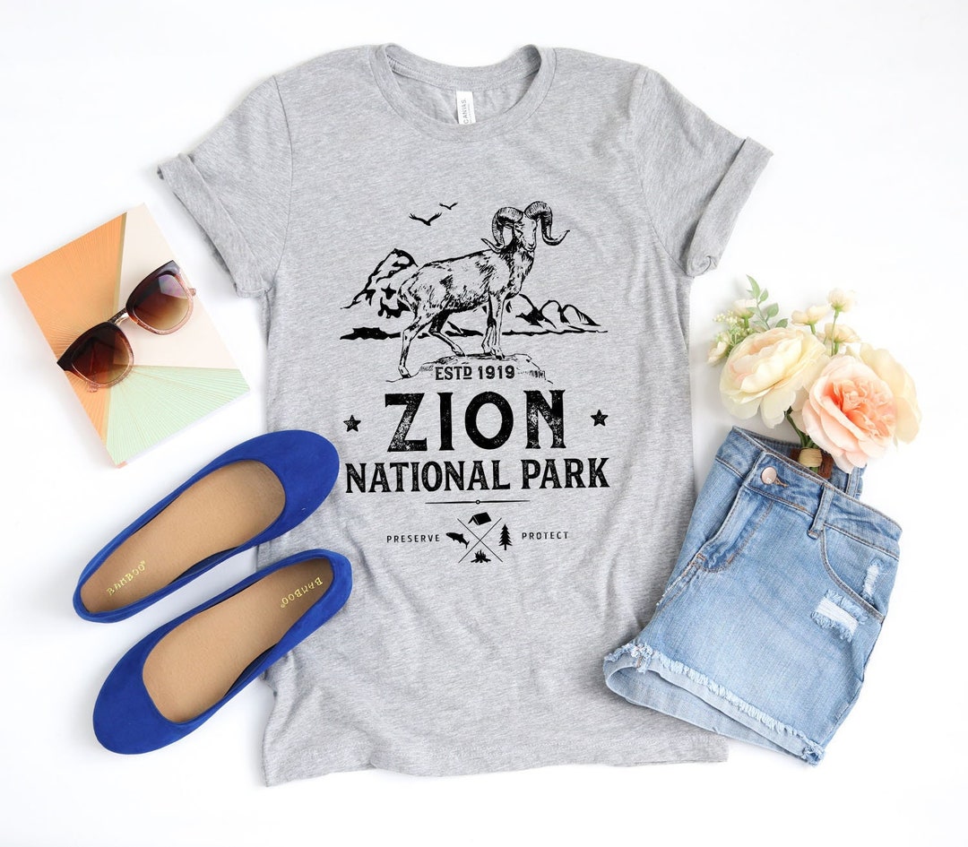 Zion National Park Shirt / National Parks / National Park Gifts / Zion ...