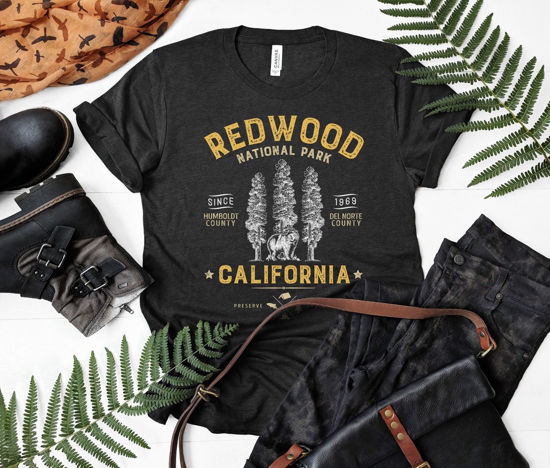 Redwood National Park Shirt / National Parks / National Park Gift ...
