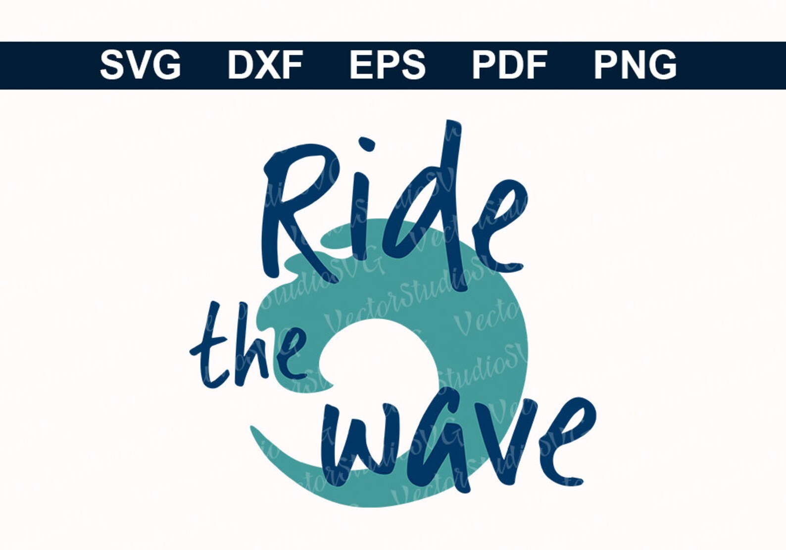 Wave Svg Ride the Wave Surfing Svg Surf Svg Surfer Svg Vinyl - Etsy
