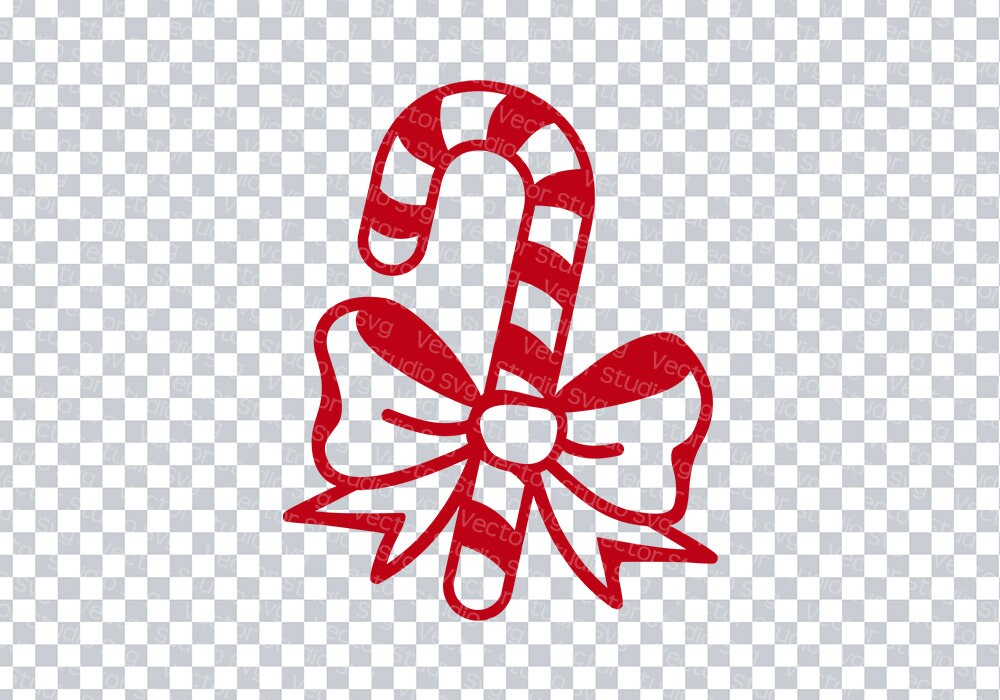 Christmas Candy Cane Svg Bundle, Split Monogram, Circle Monogram ...