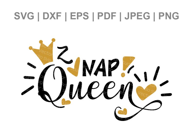 Nap Queen Svg Baby Girl Svg Sleep Svg Cut Files T-shirt | Etsy