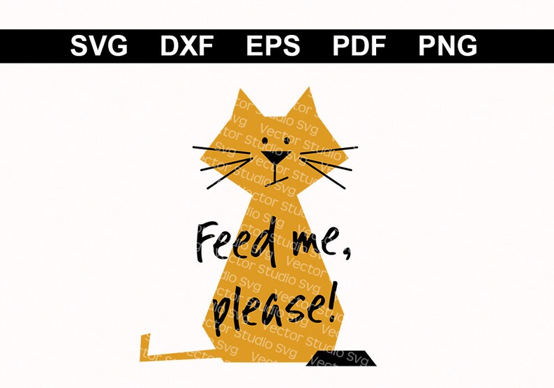 Cats Svg Feed Me Please Cat Owner Cat Lover Svg Cricut - Etsy