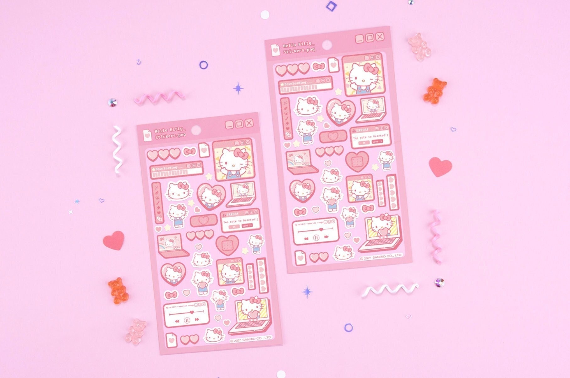 Stickers, Labels & Tags Paper & Party Supplies Stickers journaling ...