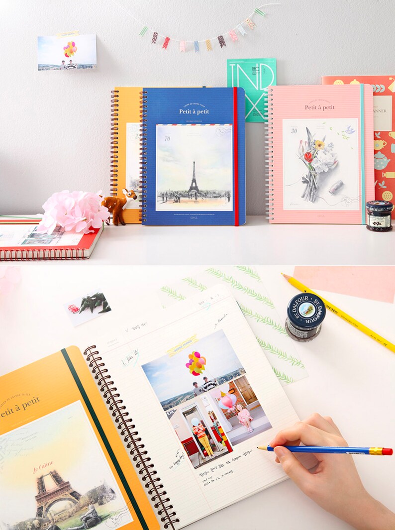 SPRING NOTEBOOK Large Notebook Writing Journal Notepad | Etsy