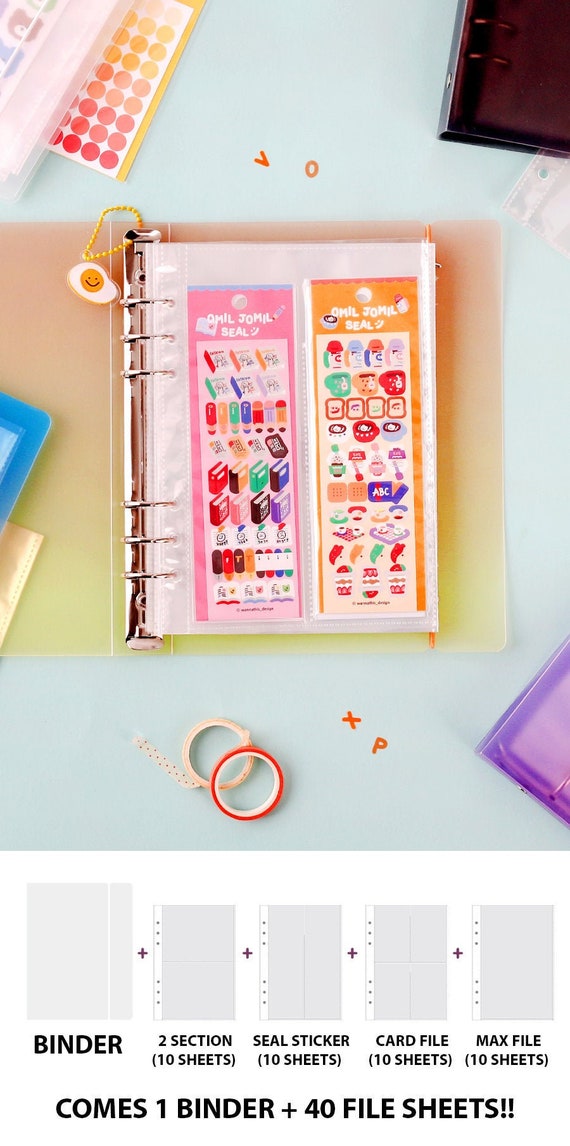 Papercraft A5 Planner Christmas gift Binder Book A5 CLASSIC BINDER ...