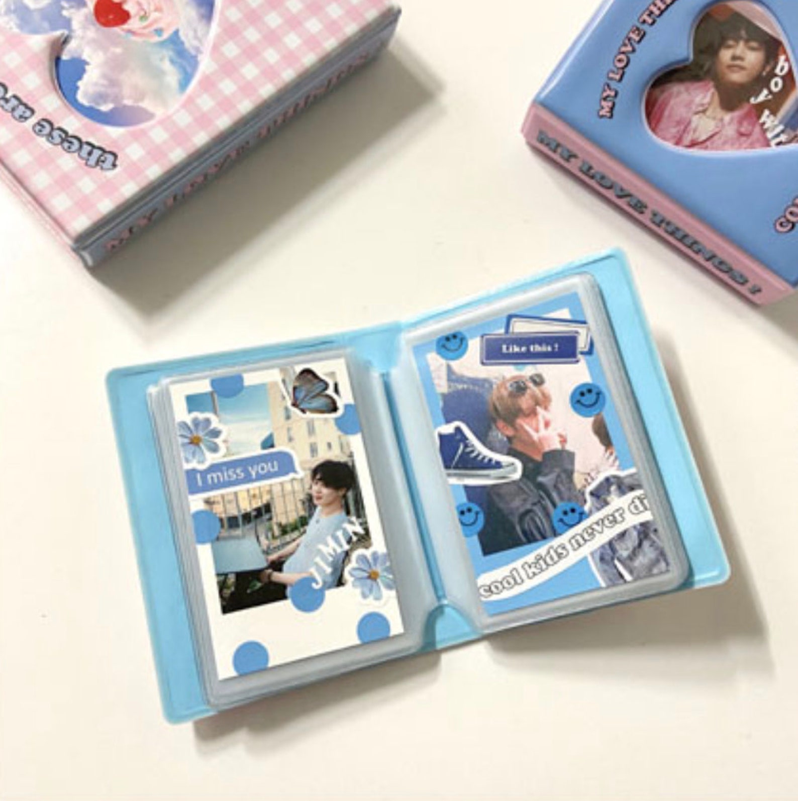 PHOTOCARD BOOK Sticker Album Diary Deco Pack Planner | Etsy