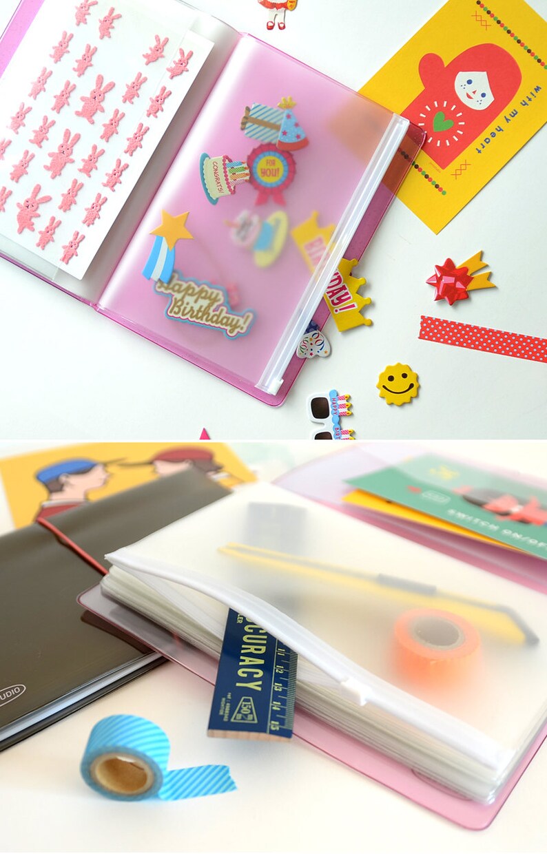 STICKER BOOK Sticker Album Diary Deco Pack Planner | Etsy