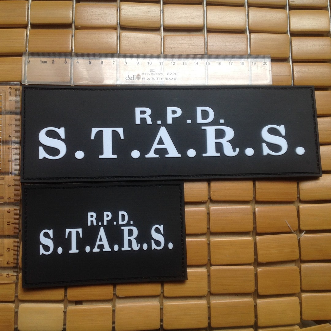 Resident Evil R.p.d S.t.a.r.s. Airsoft Tactical 3d Rubber Pvc Velcro ...