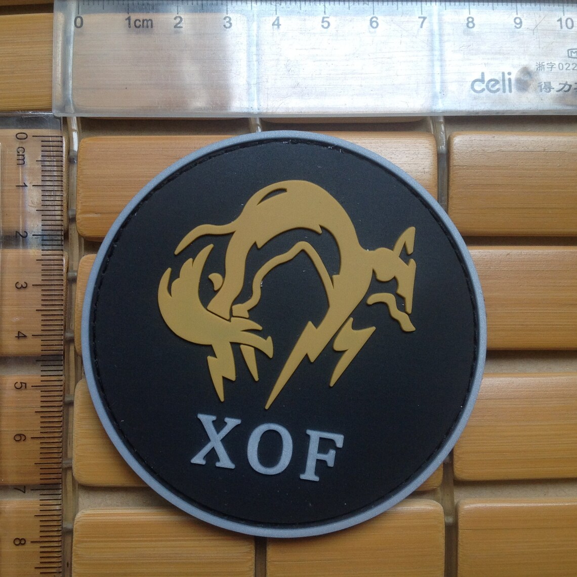 Metal Gear Solid Mgs Xof Badge Special Forces Armband 3d Pvc - Etsy