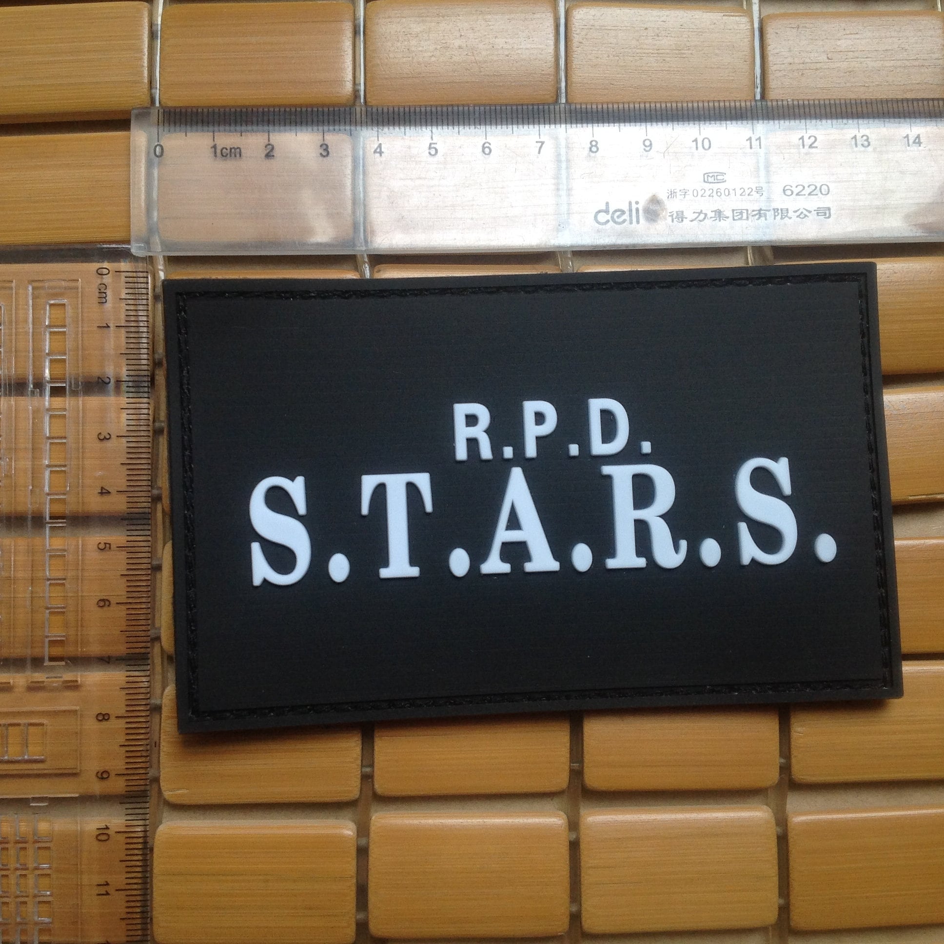 Resident Evil R.p.d S.t.a.r.s. Airsoft Tactical 3d Rubber Pvc - Etsy