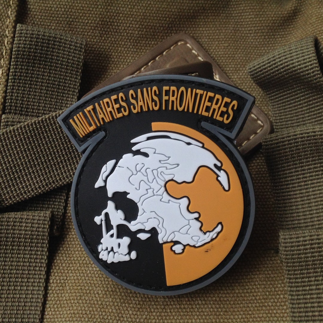 Pvc Metal Gear Solid Mgs Peace Walker Militaires Sans Frontieres Patch ...