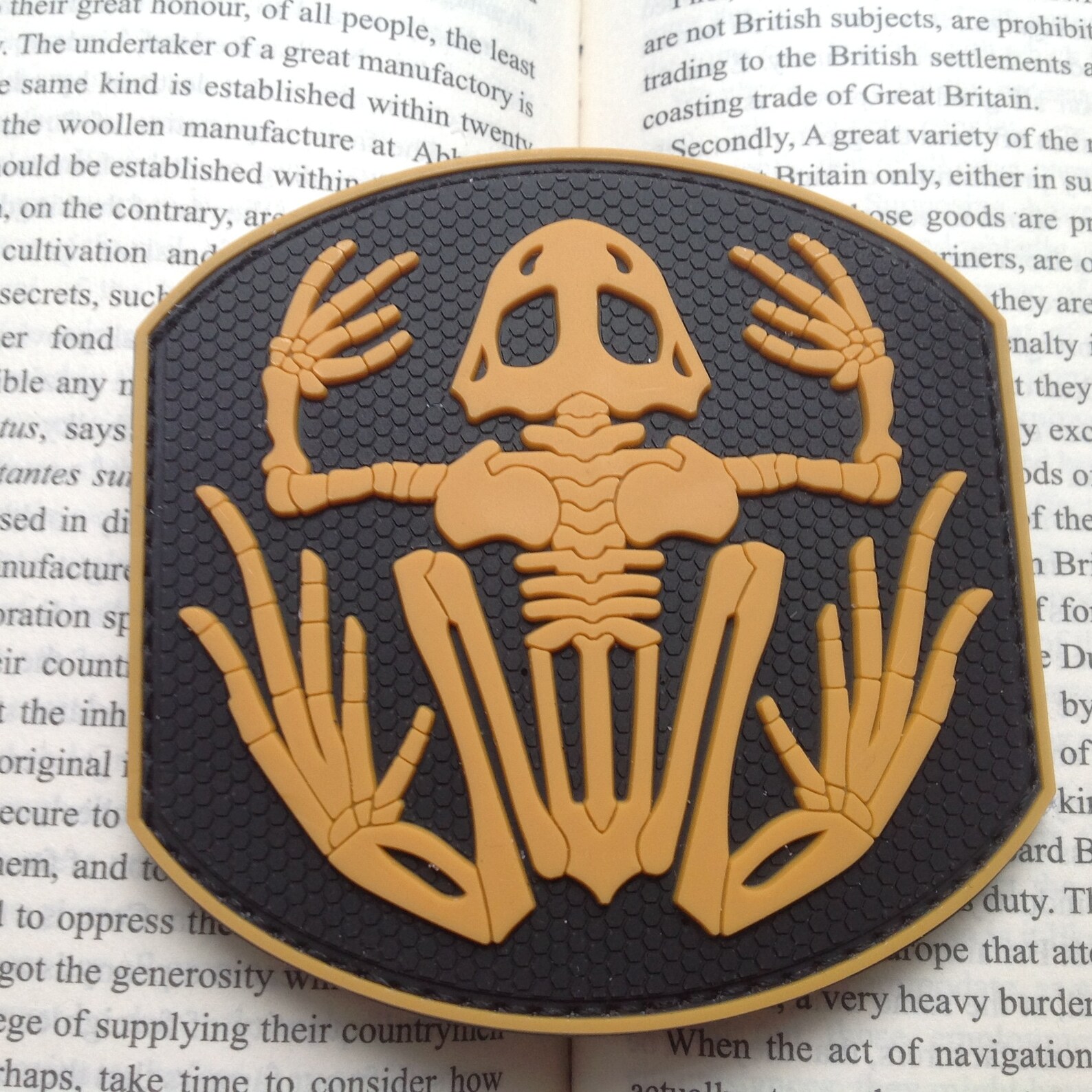 Frog Skeleton Tactical Army Airsoft 3d Pvc Rubber Patch - Etsy