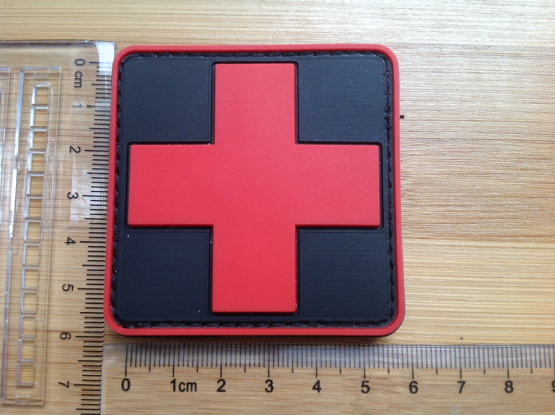 Jtg Medic Red Cross Paramedic 3d Tactical Army Pvc Rubber Patch - Etsy