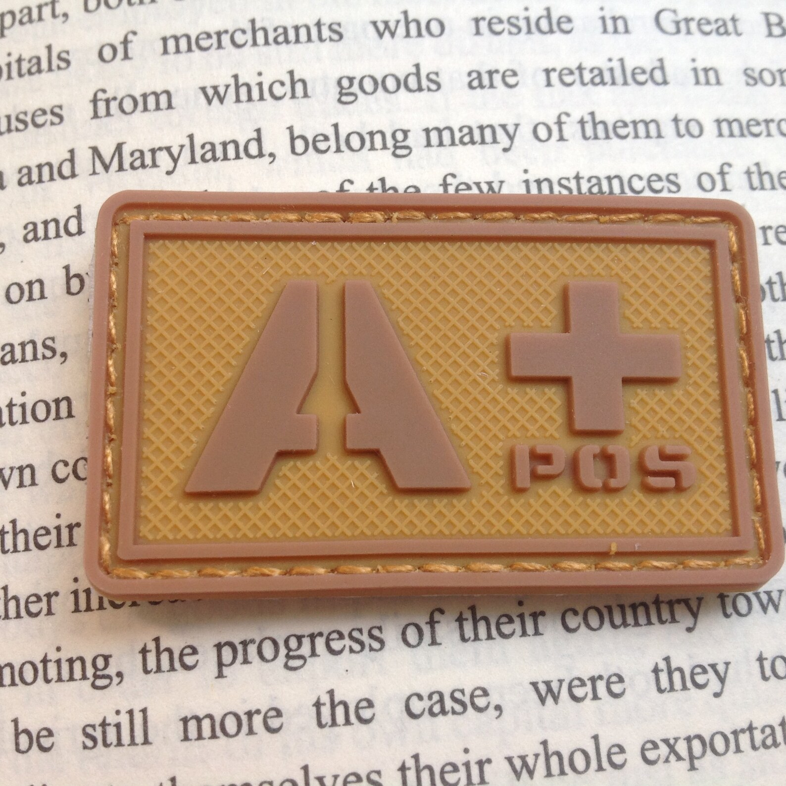 Military Blood Type A B Ab O Positive Tactical Army 3d Pvc - Etsy
