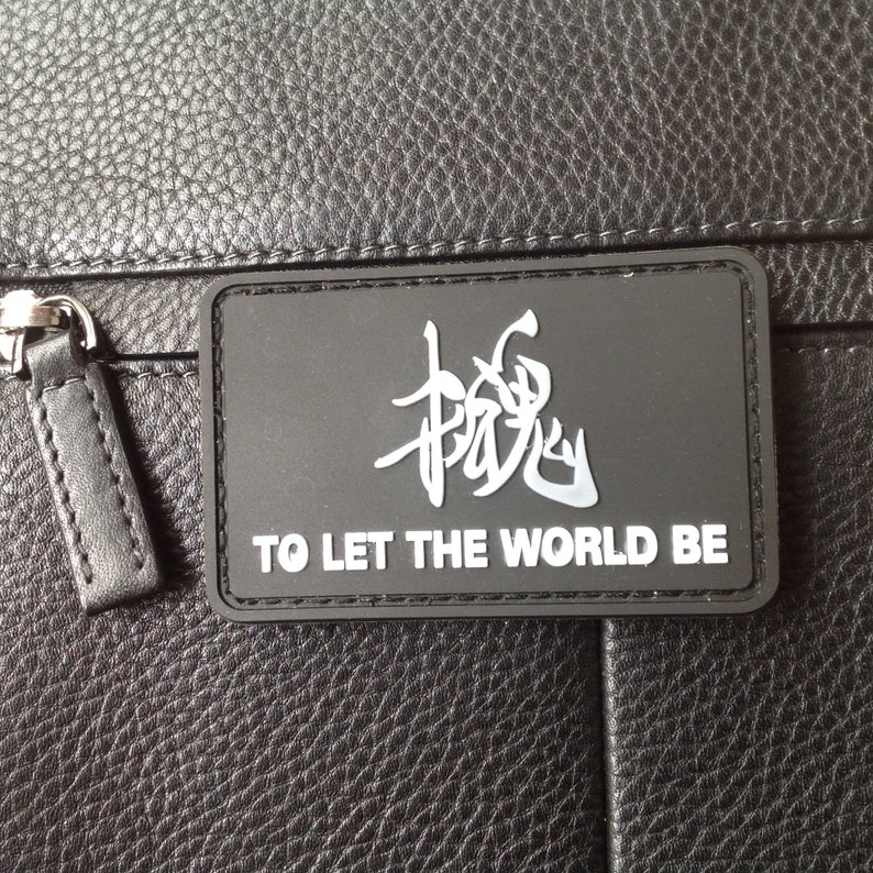 Metal Gear Solid "to Let the World Be" 3d Army Pvc Rubber Patch - Etsy UK