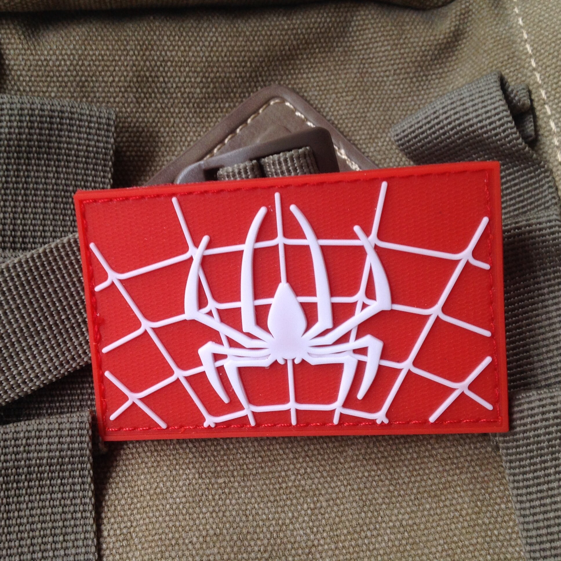 Spider Icon Super Hero Spiderman Tactical Army Morale Pvc | Etsy