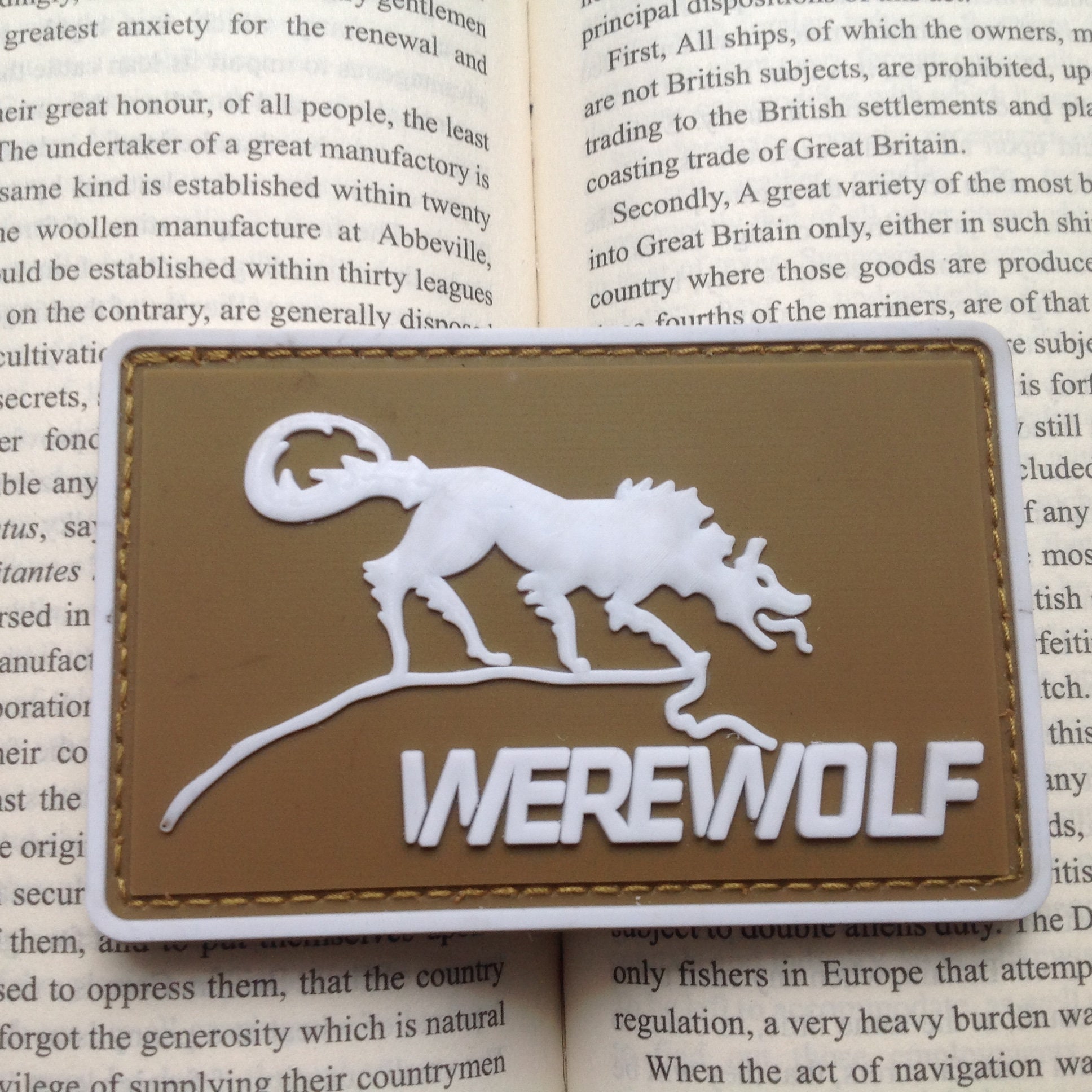 Metal gear solid private werewolf 3d tactical morale airsoft | Etsy