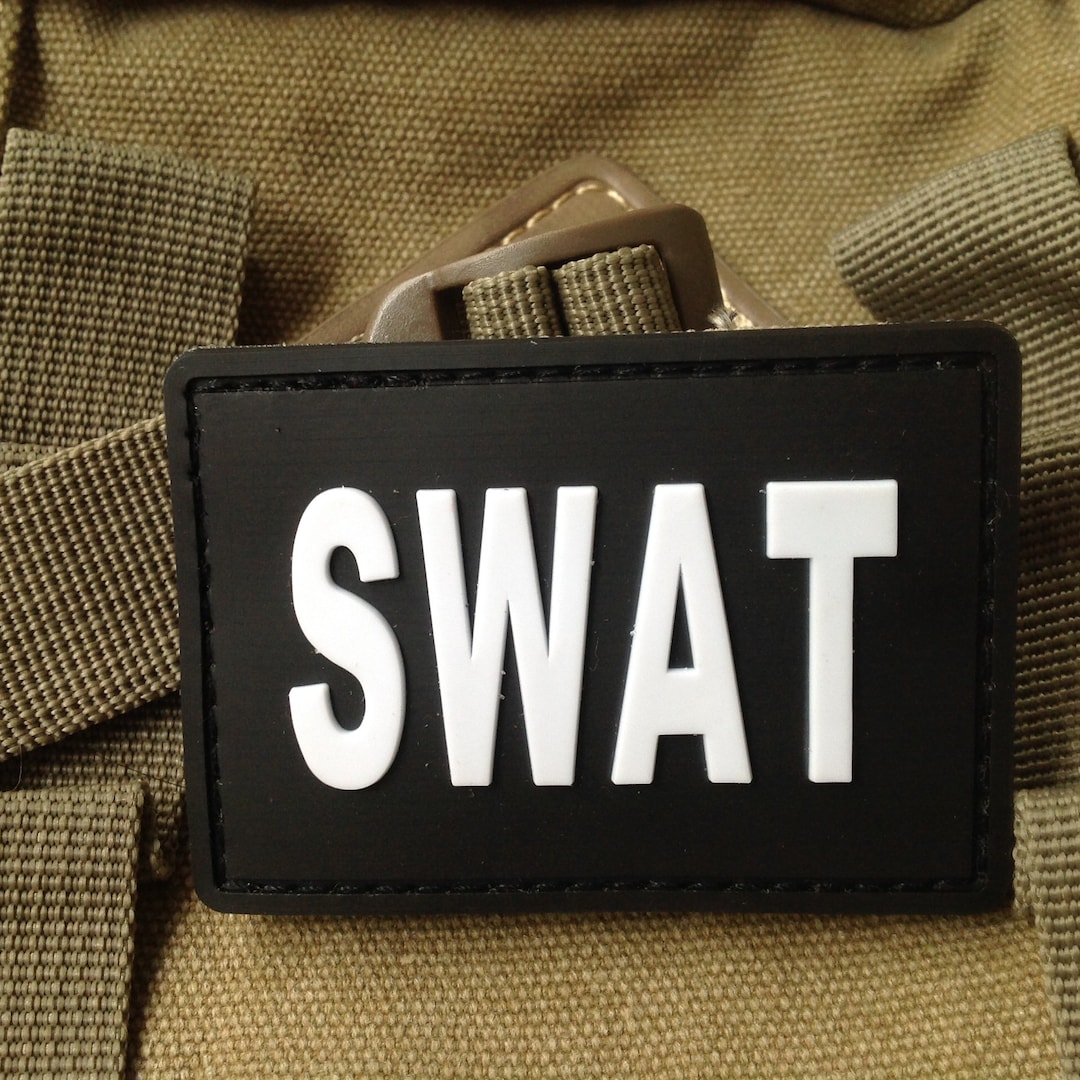 S.w.a.t Outdoor Fight for Love Uniform 3d Pvc Tactical Army Rubber ...