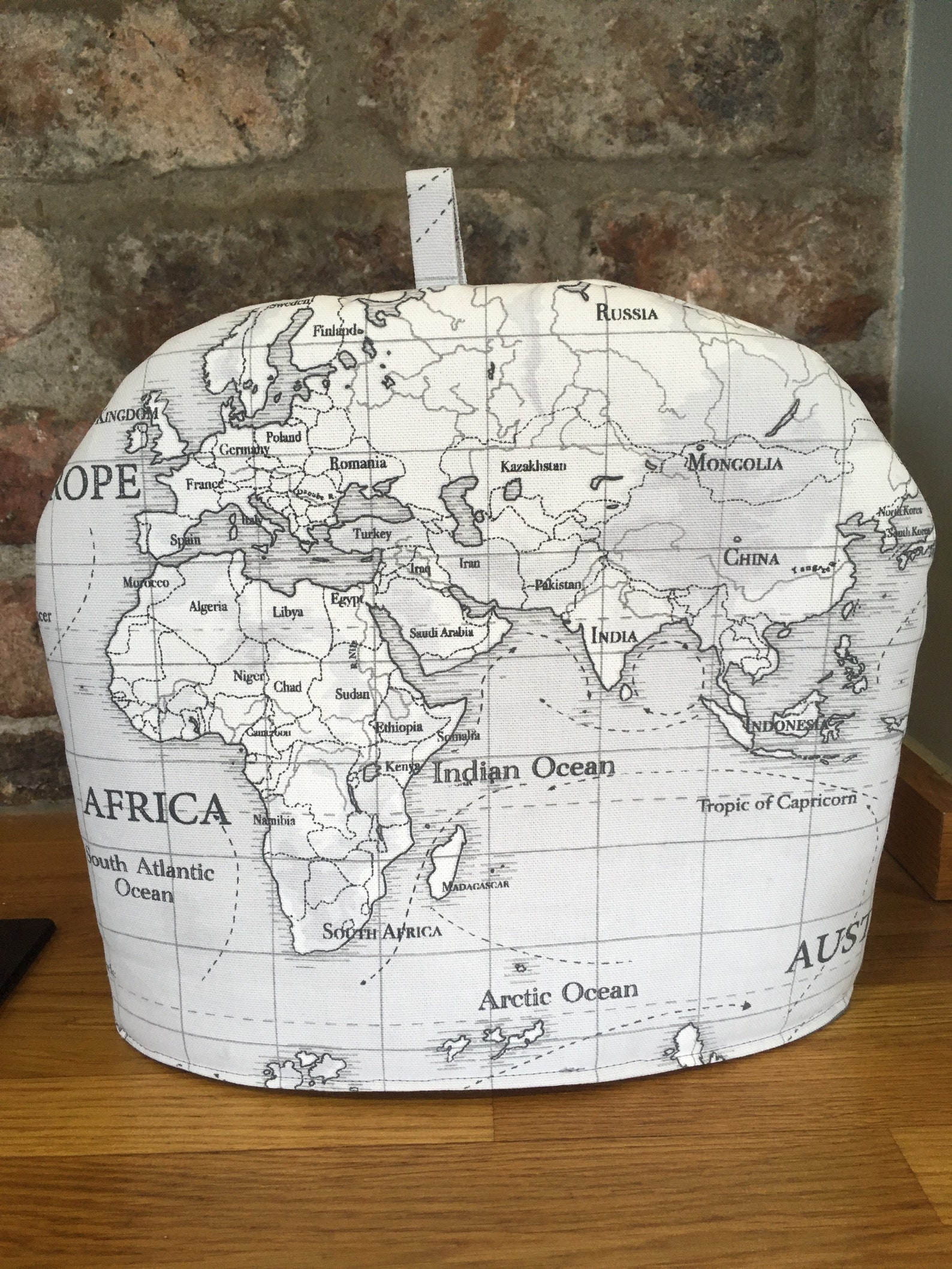 Tea Cosy Maps Tea Cosy Map of the World Tea Cosy Handmade | Etsy Australia