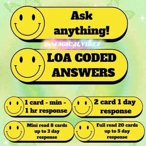 LOA Mini Reading - Etsy