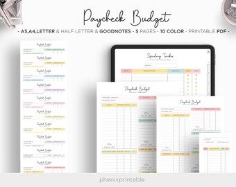 FLORAL PRINTABLE Planner Insert Bundle/monthly Budget Weekly - Etsy