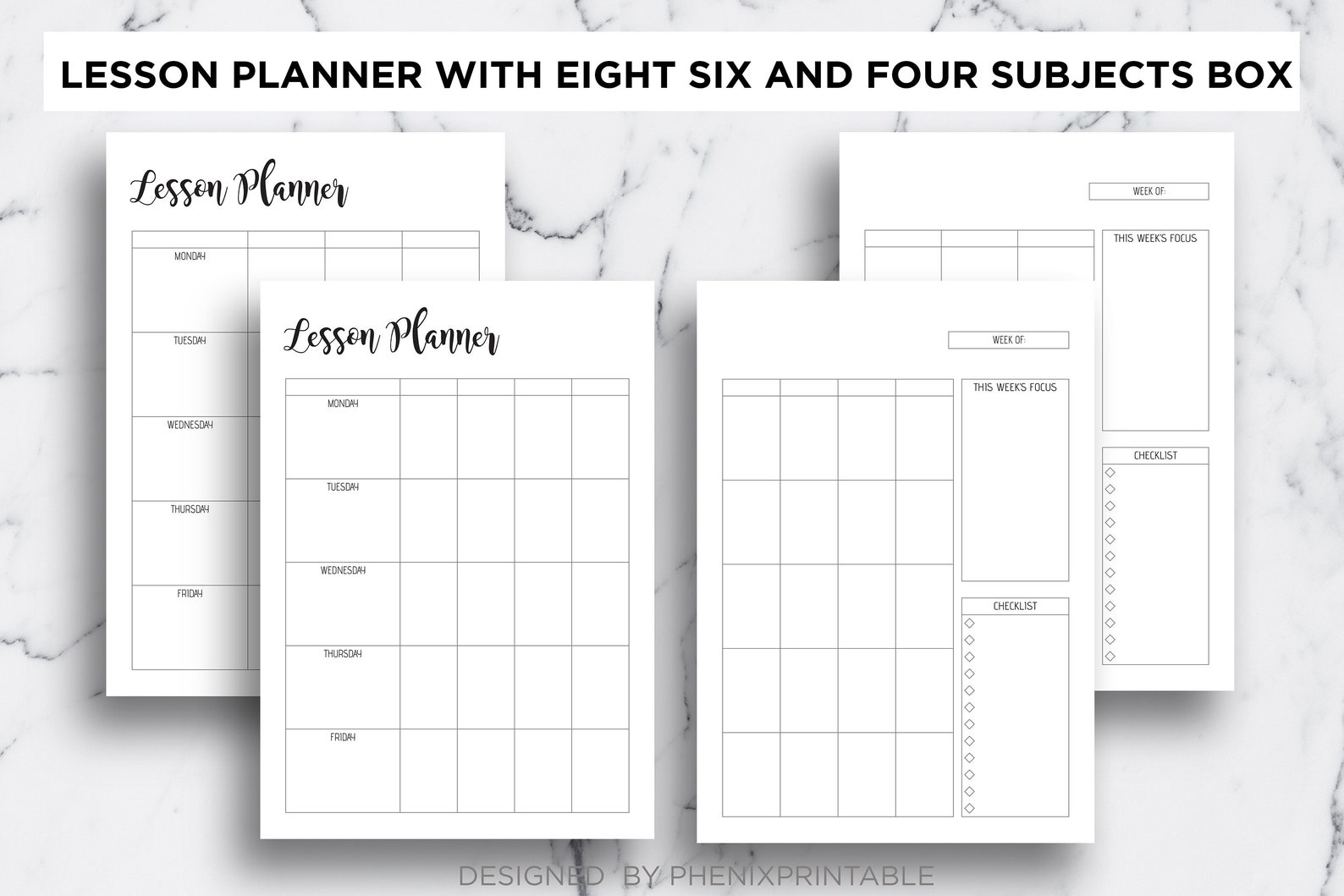 Ultimate Homeschool Planner Home School Lesson Planner - Etsy