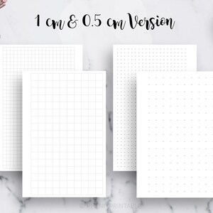 Dot Grid Paper Lined Paper Graph Paper Notebook Journal Dotted Paper ...