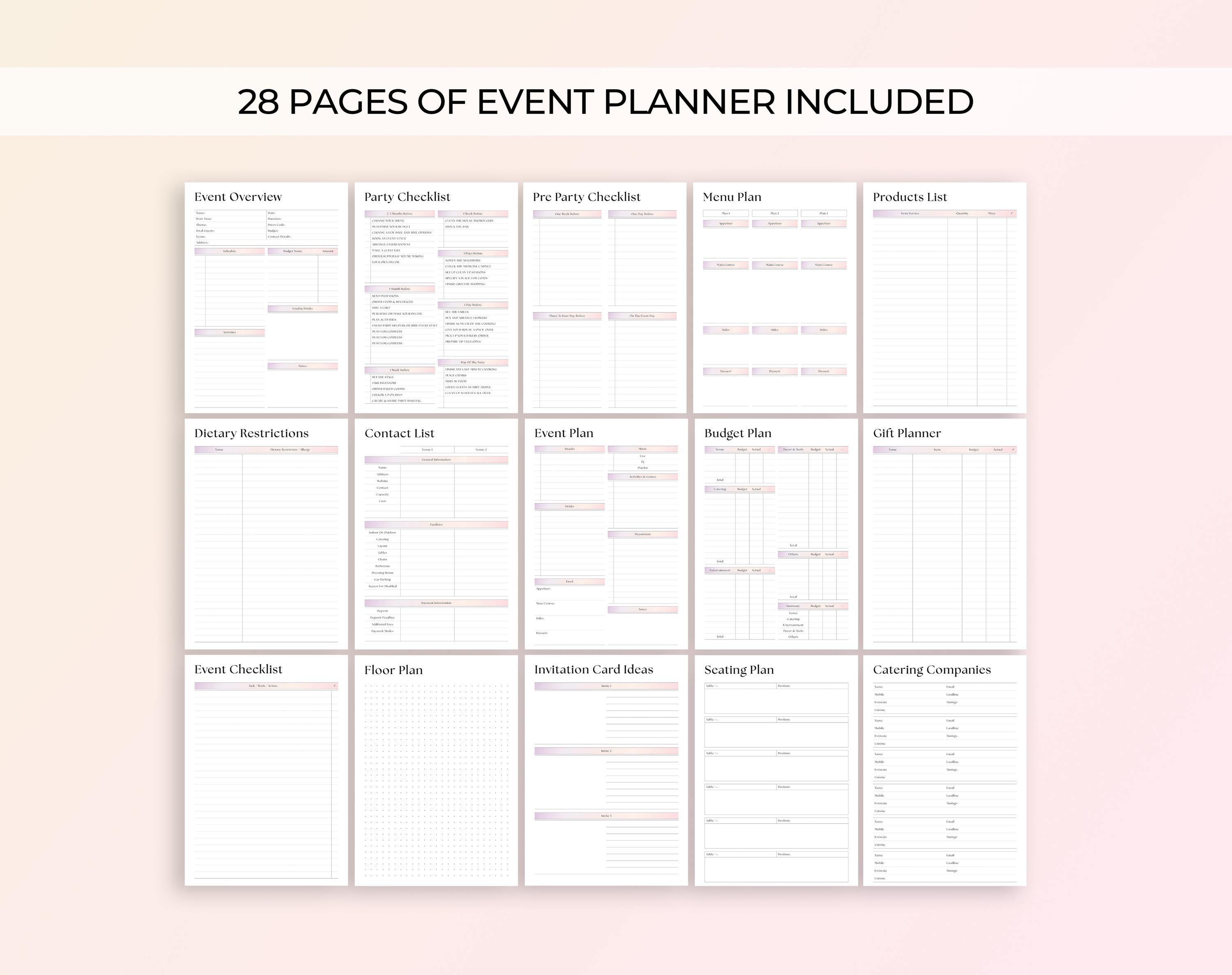 Ultimate Life ADHD Planner Printable Bundle, ADHD Productivity Planner ...