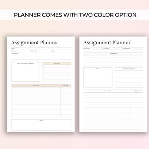 Ultimate Student Planner Study Organizer Back to College School Planner ...