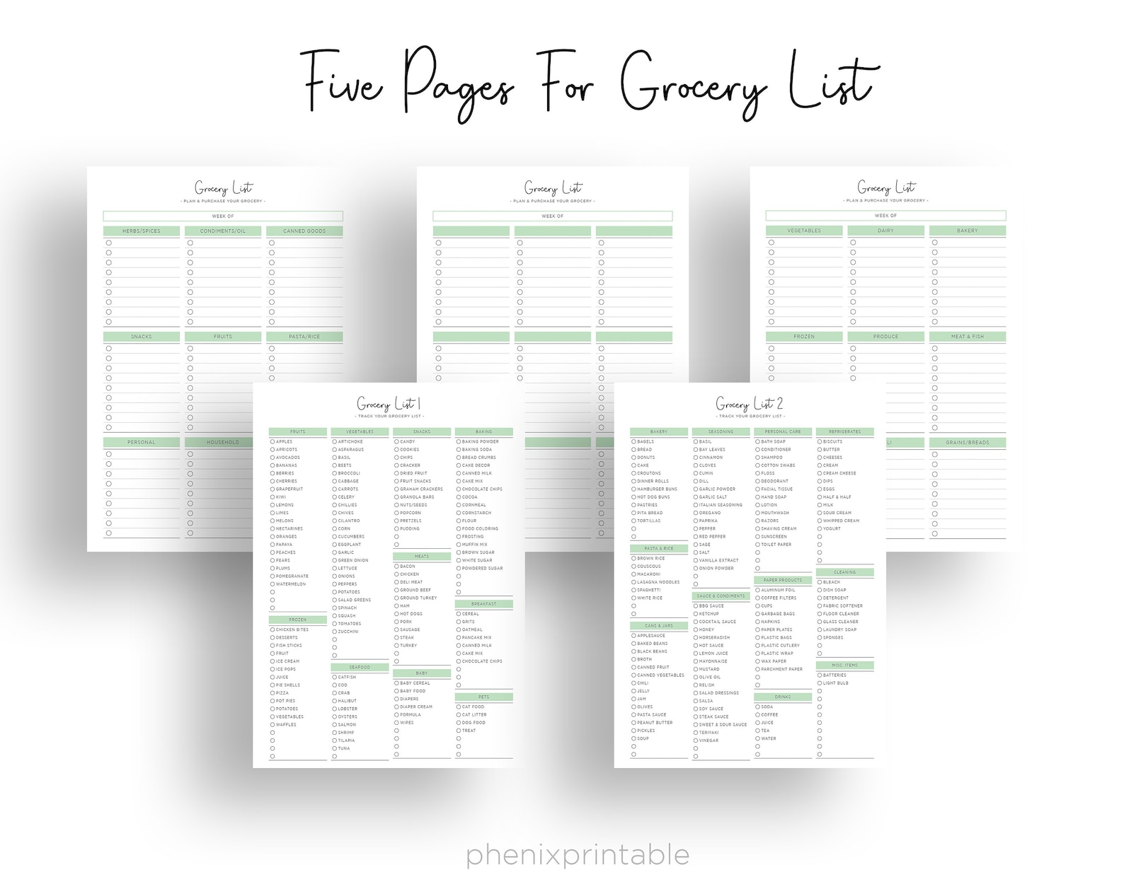 Meal Planner Weekly Meal Menu Planner DIY Recipe Planner Book - Etsy