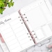 Weekly Planner Split Section Daily Planner Weekly Schedule to - Etsy