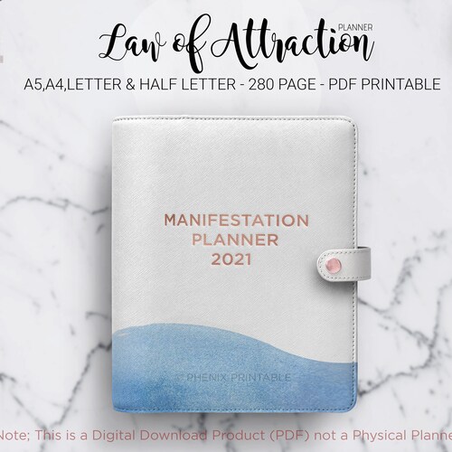 Law Of Attraction Planner Law Of Attraction Journal Etsy Canada
