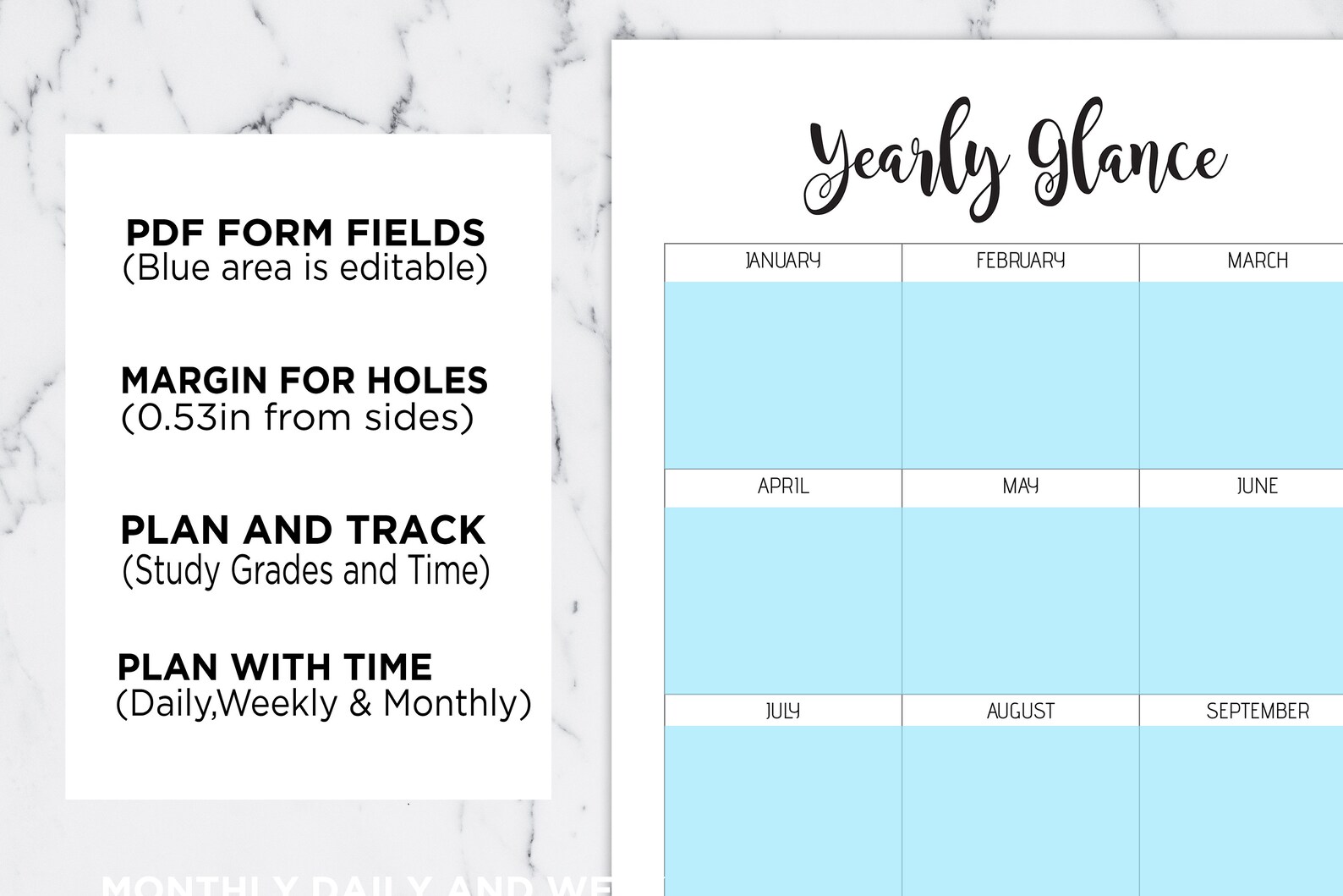 Ultimate Student Planner Study Organizer Back to College - Etsy