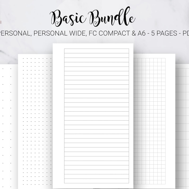 A6 Graph Journal - Etsy