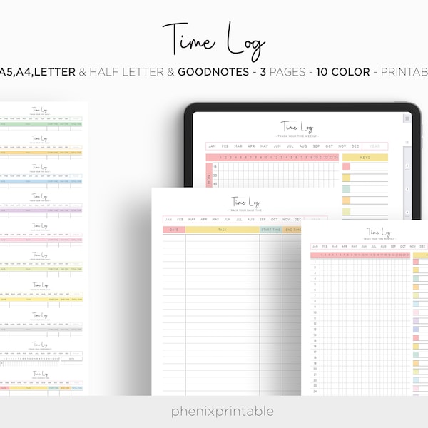 Time Management Planner - Etsy