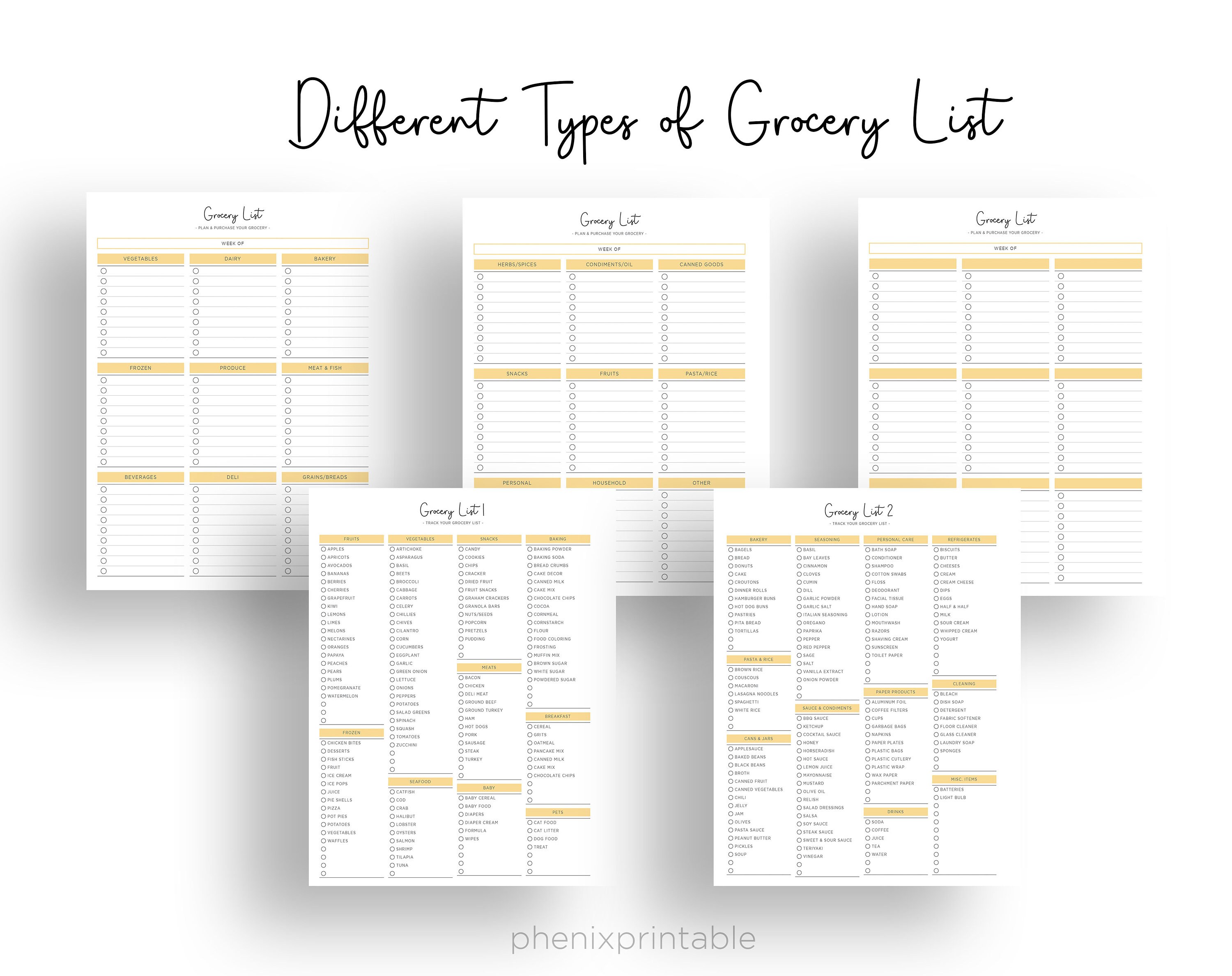 Meal Planner Weekly Meal Menu Planner DIY Recipe Planner Book - Etsy