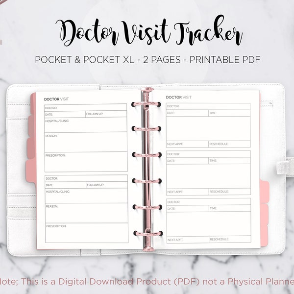 Doctor List Printable - Etsy