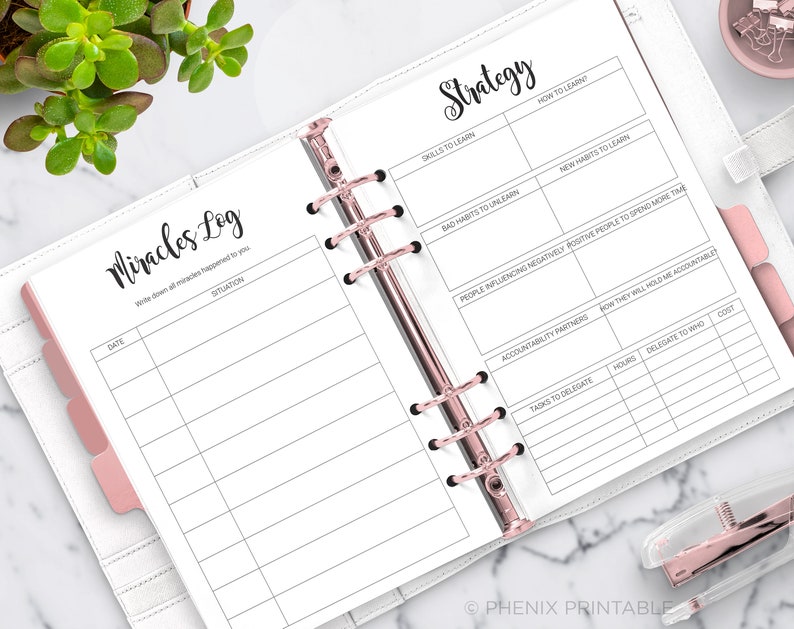 2021 Law of Attraction Plan Manifestation Planner Vision Board - Etsy