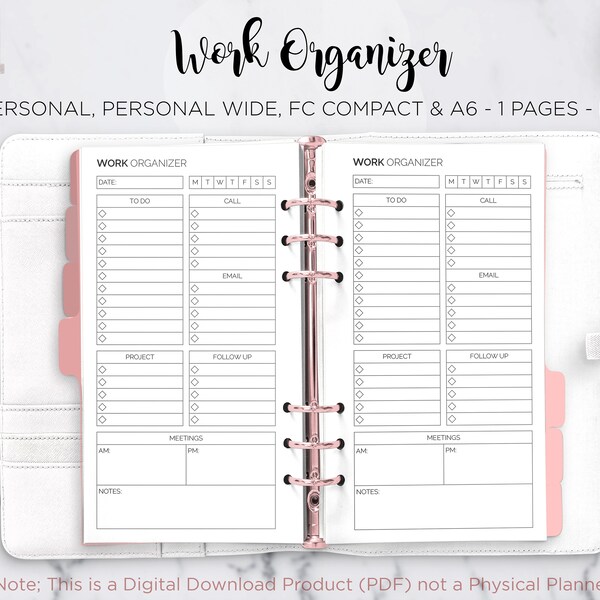 Personal Organiser - Etsy UK